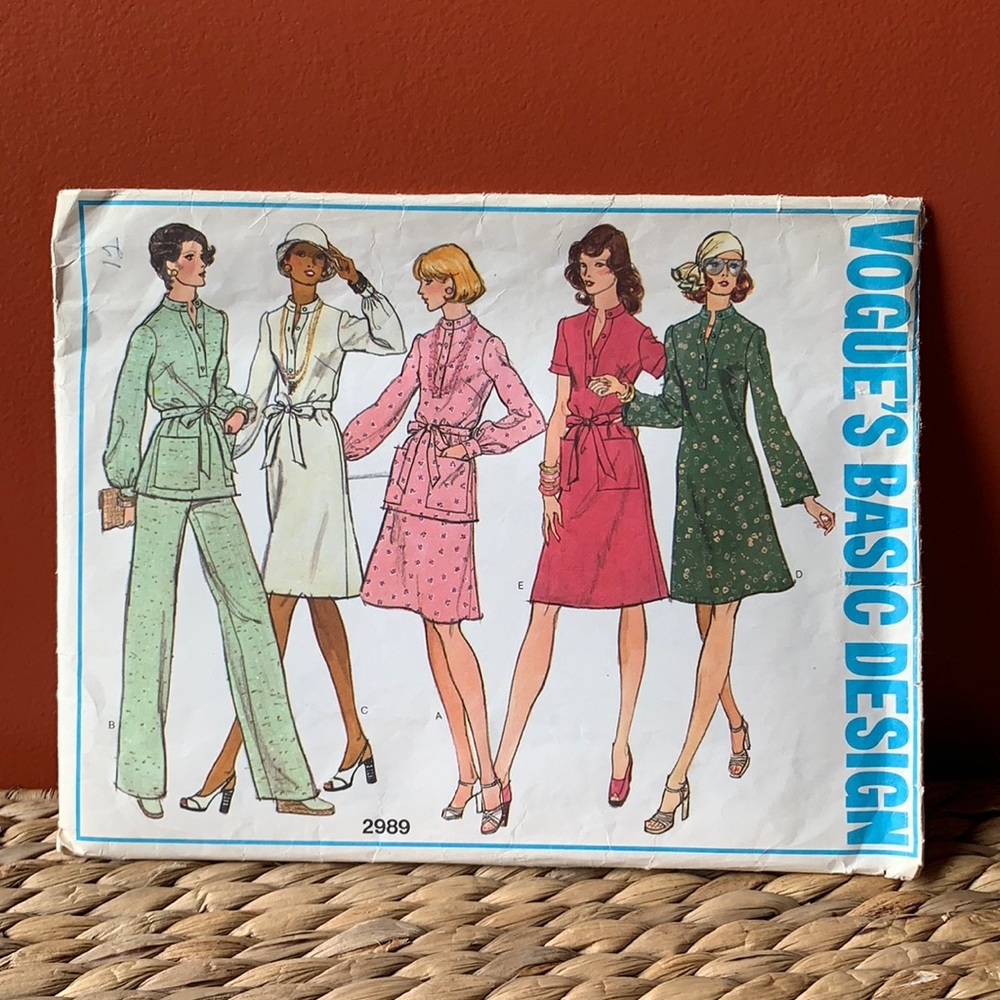 Vintage Vogue’ S Basic Design Pattern - Gem